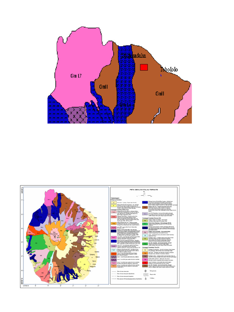 Peta Geologi Kota Ternate Compress | PDF
