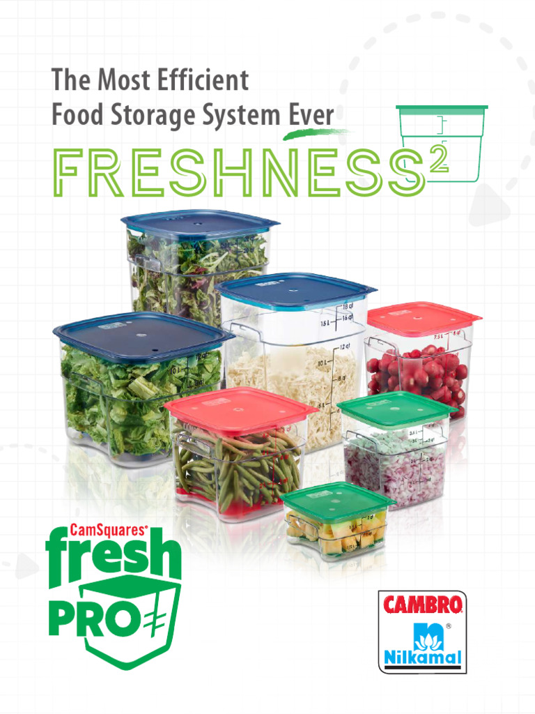 Litx23fpronik-I112201 Intl Freshpro Brochure-Nil | PDF | Food Storage | Food Science