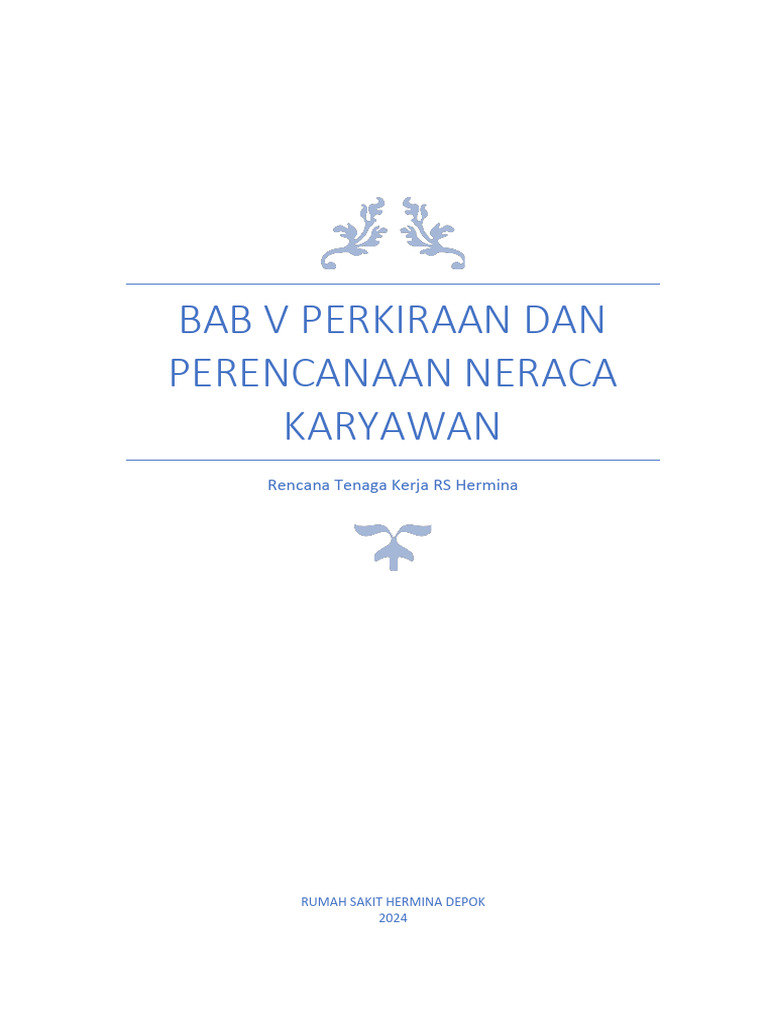 BAB 5 PERKIRAAN & PERENCANAAN NERACA PEG | PDF