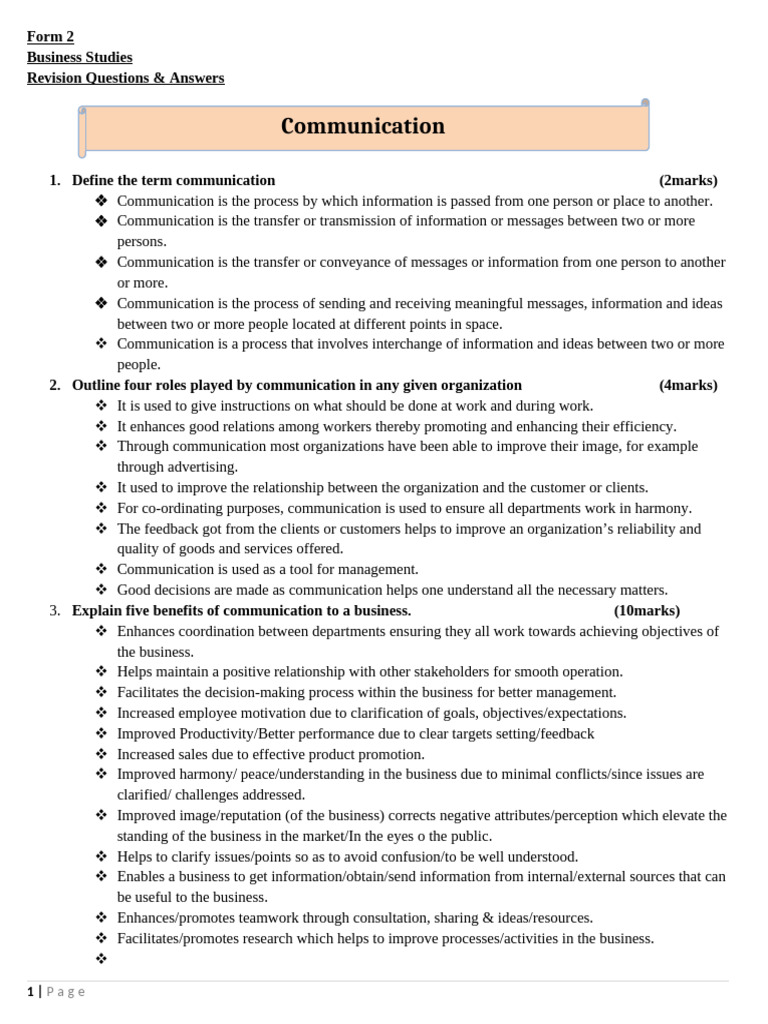 Communication | PDF | Communication | Information
