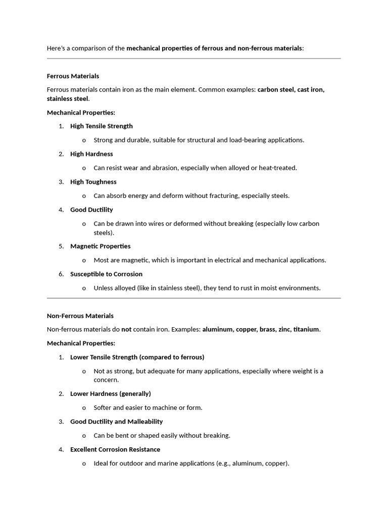 Mechanical Material | PDF | Steel | Alloy