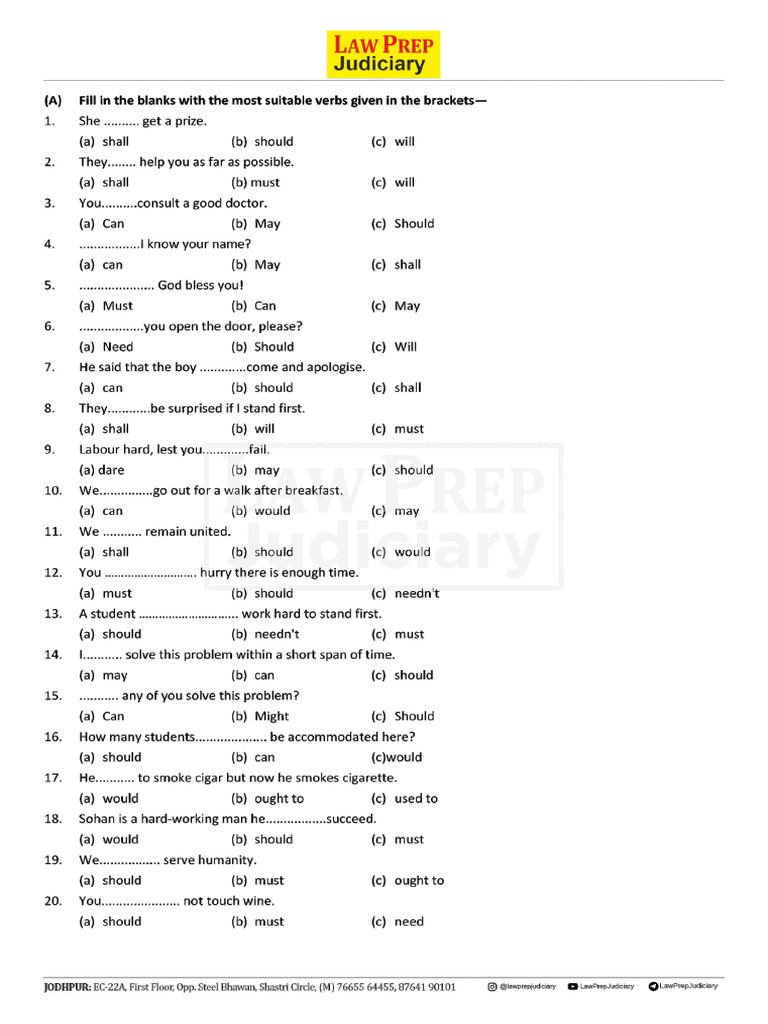 English Exercise 1 | PDF
