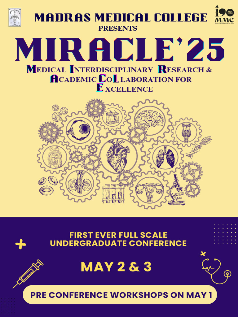 Miracle'25: MMC Undergraduate Conference | PDF | Doctor Of Medicine ...