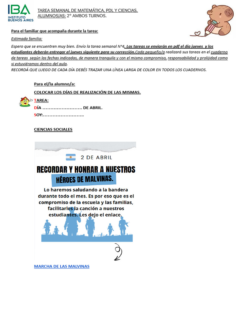 4- Tarea semanal - .docx | PDF