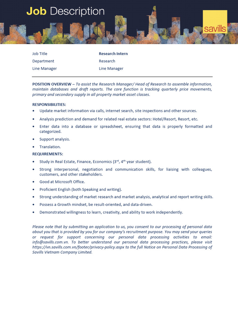 JD - Research Intern | PDF