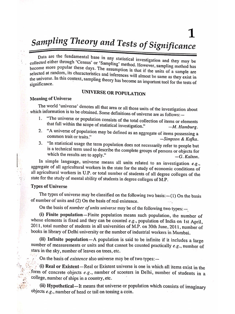 Sampling | PDF