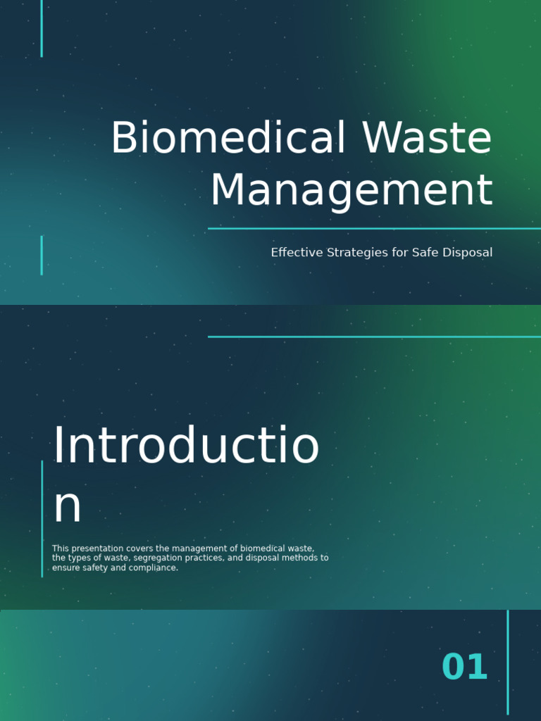 Biomedical Waste Management | PDF | Waste | Waste Management