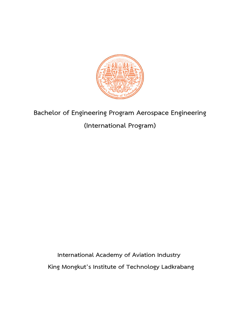 Aerospace Engineering B.Eng. Program Guide | PDF | Aerospace ...
