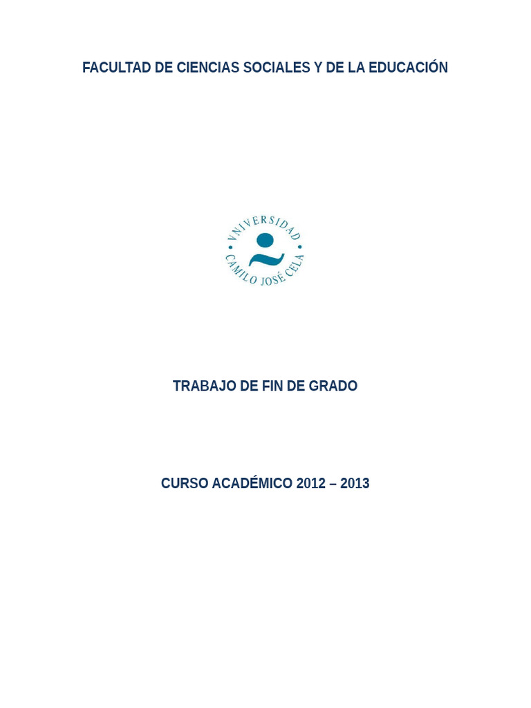 Guía TFG | PDF | Evaluación | Aprendizaje