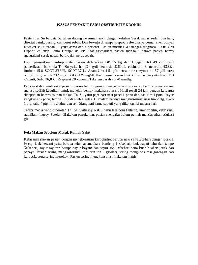 2025 - Kasus Penyakit Paru Obstruktif Kronik 2 | PDF