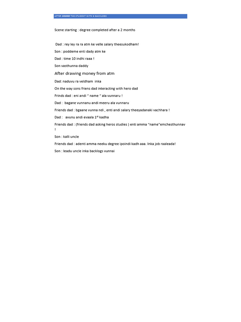 Student's Journey After Degree with Backlogs | PDF