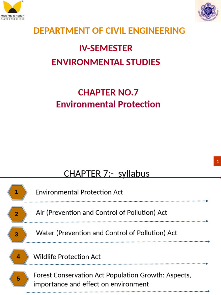 Chapter7 Environmental Protection | PDF | Environmental Protection ...