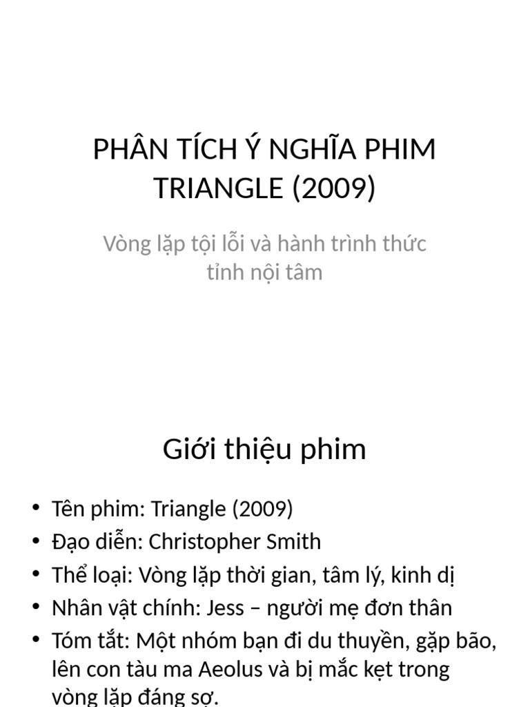 Triangle PhanTich YNghia | PDF