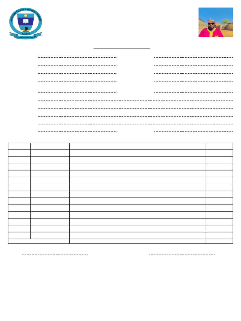 Course Form - First Semester, 2022_2023 | PDF | Engineering
