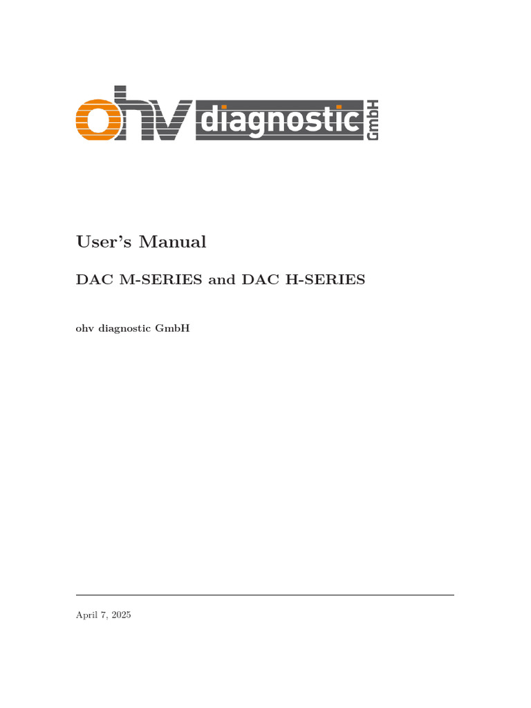 DAC User Manual-En | PDF | Fuse (Electrical) | Electrical Connector