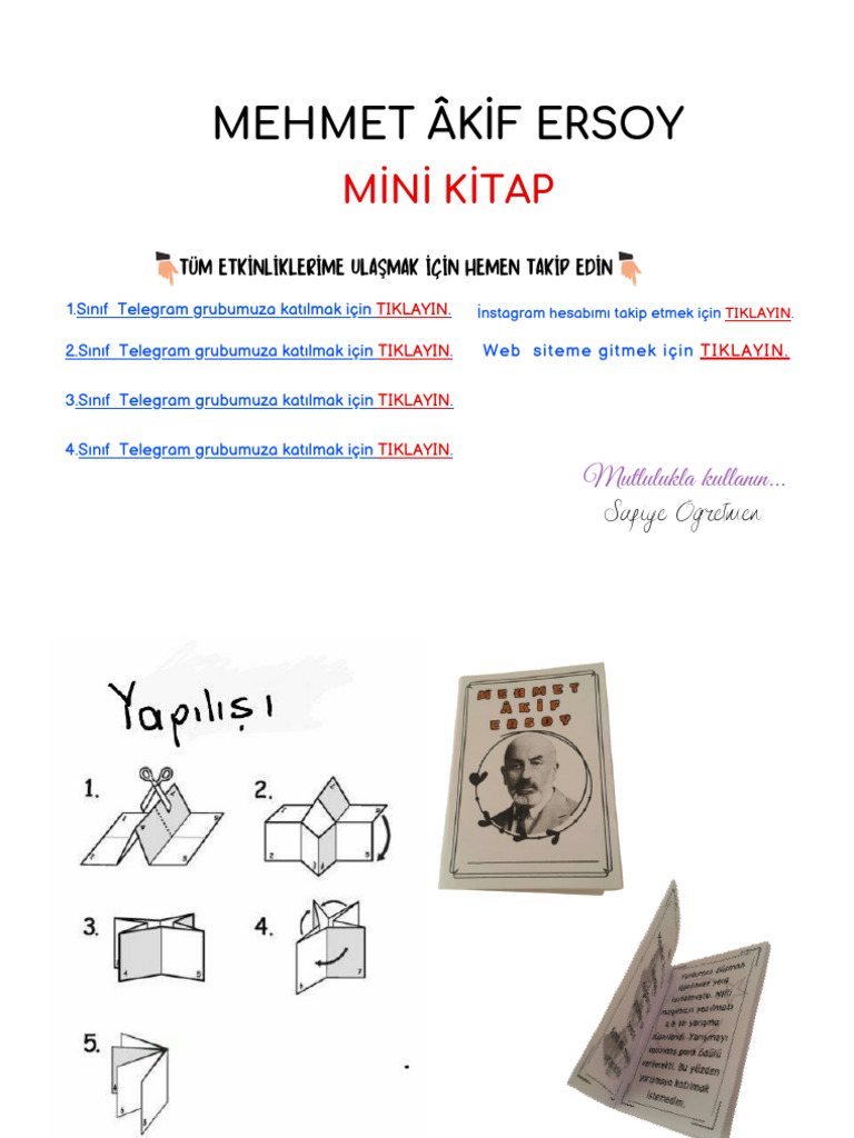 Mehmet Akif Ersoy Mini Kitap | PDF