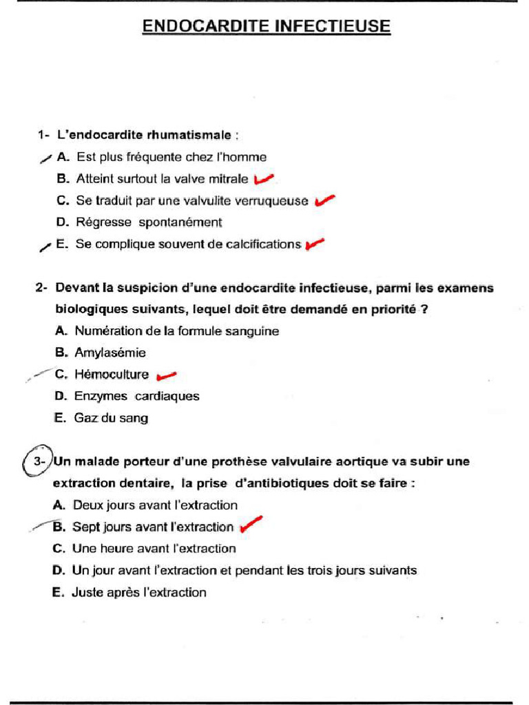 EI Et Cardite Rhymatisme | PDF