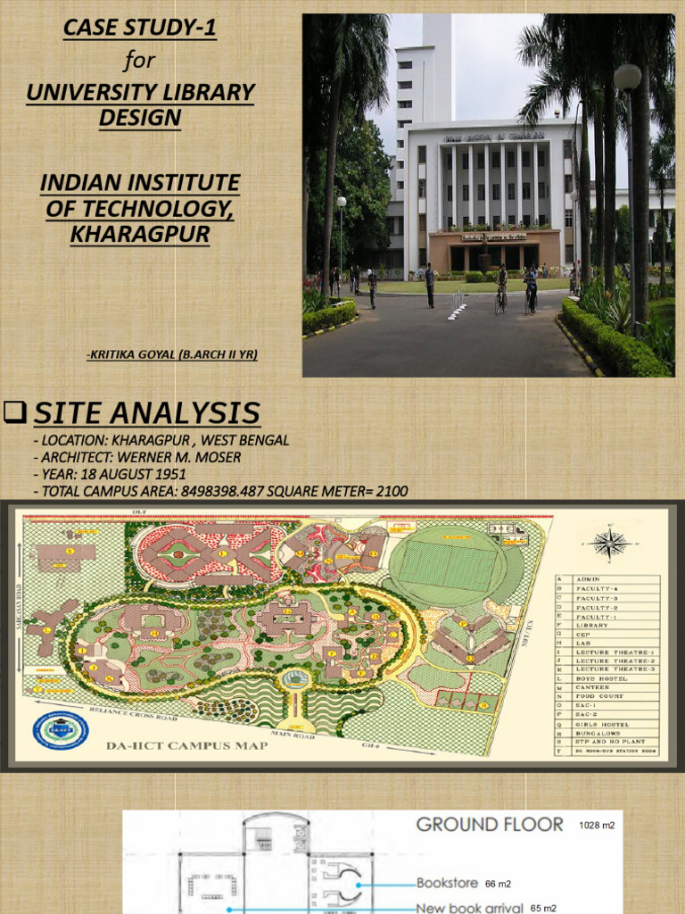 IIT Kharagpur Campus Area Overview | PDF