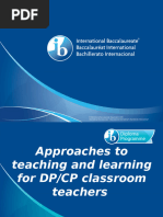 Ib DP Approaches To Teaching Learning | PDF | Learning | Behavior Modification