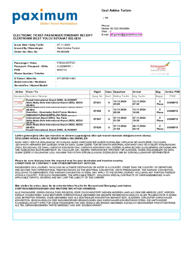 Tolga Mutlu Kuweyt-Brezi̇lya | PDF