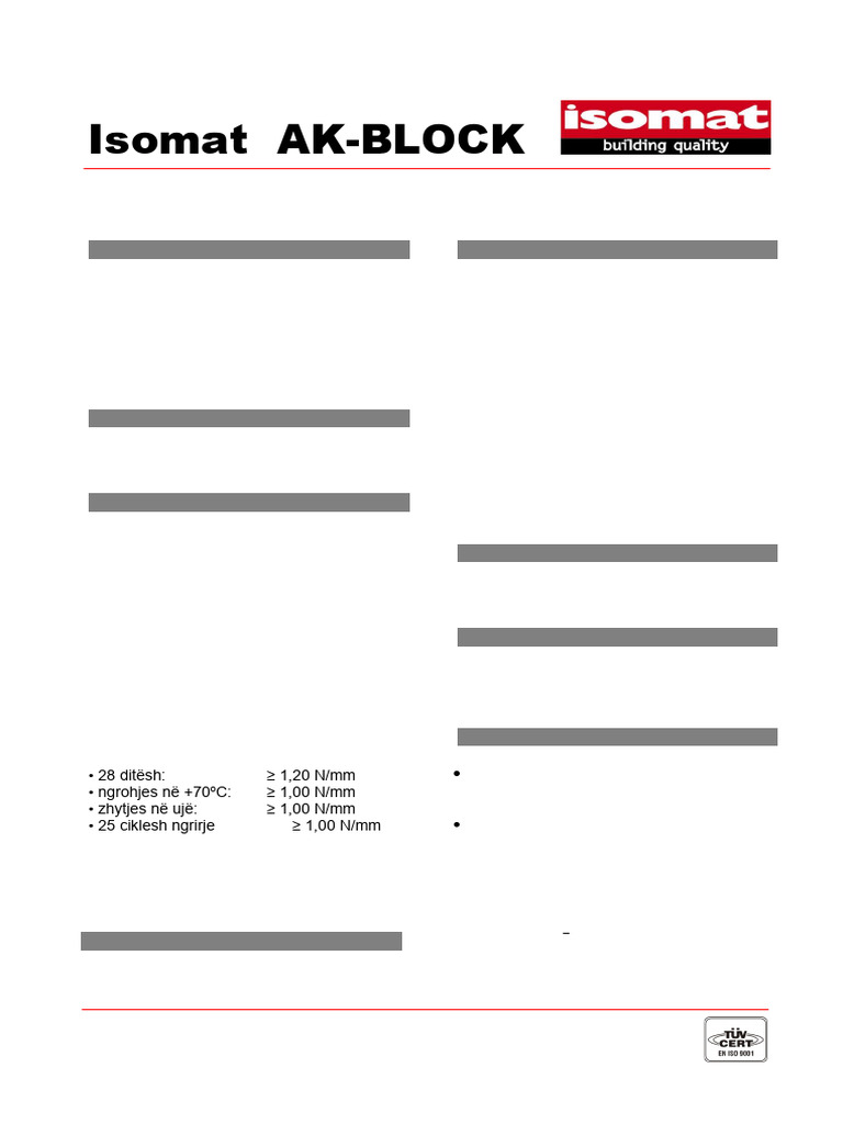 AK-BLOCK Alb | PDF