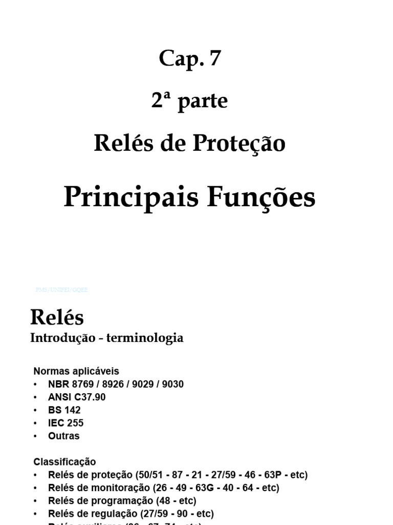 Cap6 Relés Parte2 Impress | PDF | Relé | Transformador