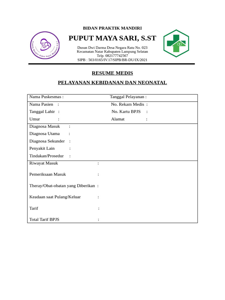 Resume Medis | PDF