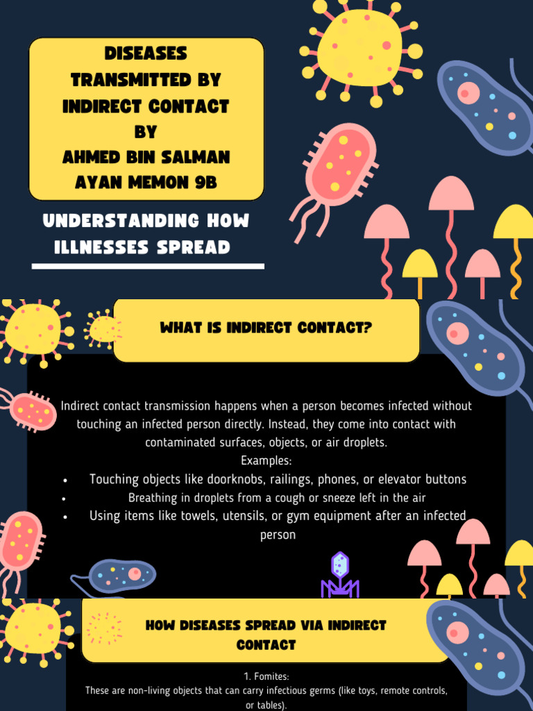 Pathogen Types Biology Presentation in A Yellow Blue Colorful Style ...