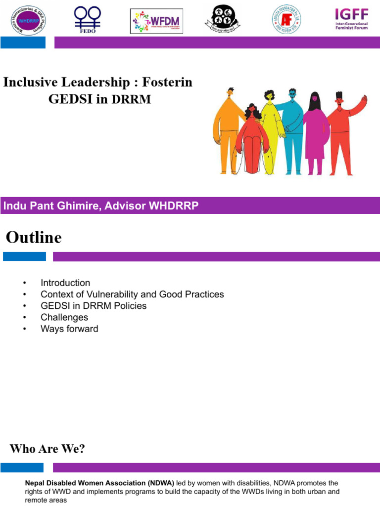 B - 3 - NCDRR-PPT-WHDRRP 2023-07-04 18-24-37 | PDF | Emergency ...