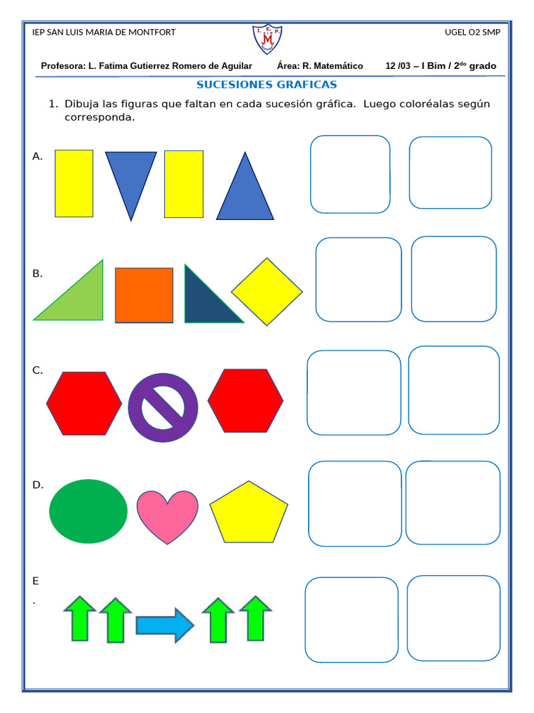 Ficha RM Sucesion Grafica | PDF