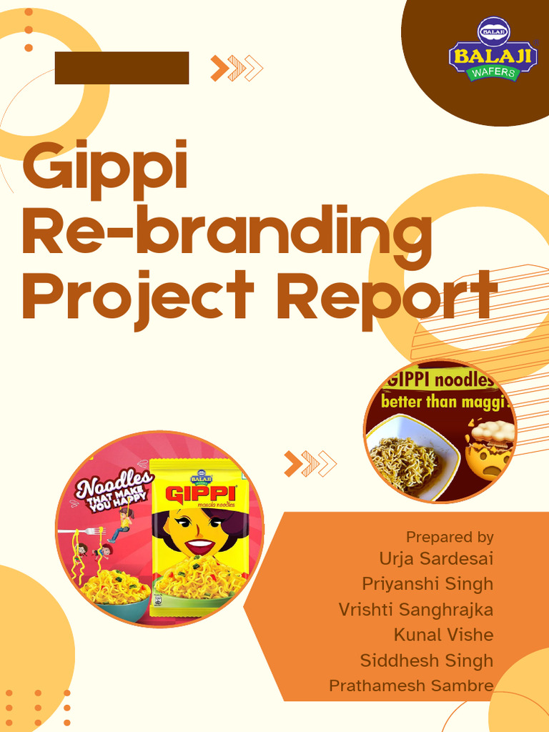 Balaji Gippi noodles report | PDF | Brand | Retail