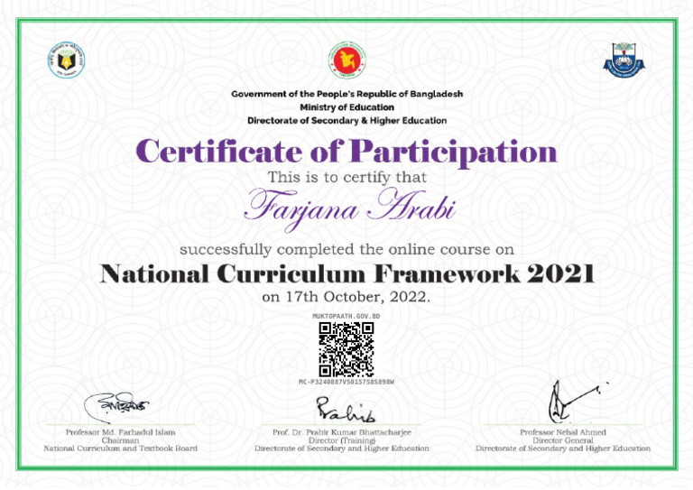 Certificate 20221017211052 | PDF
