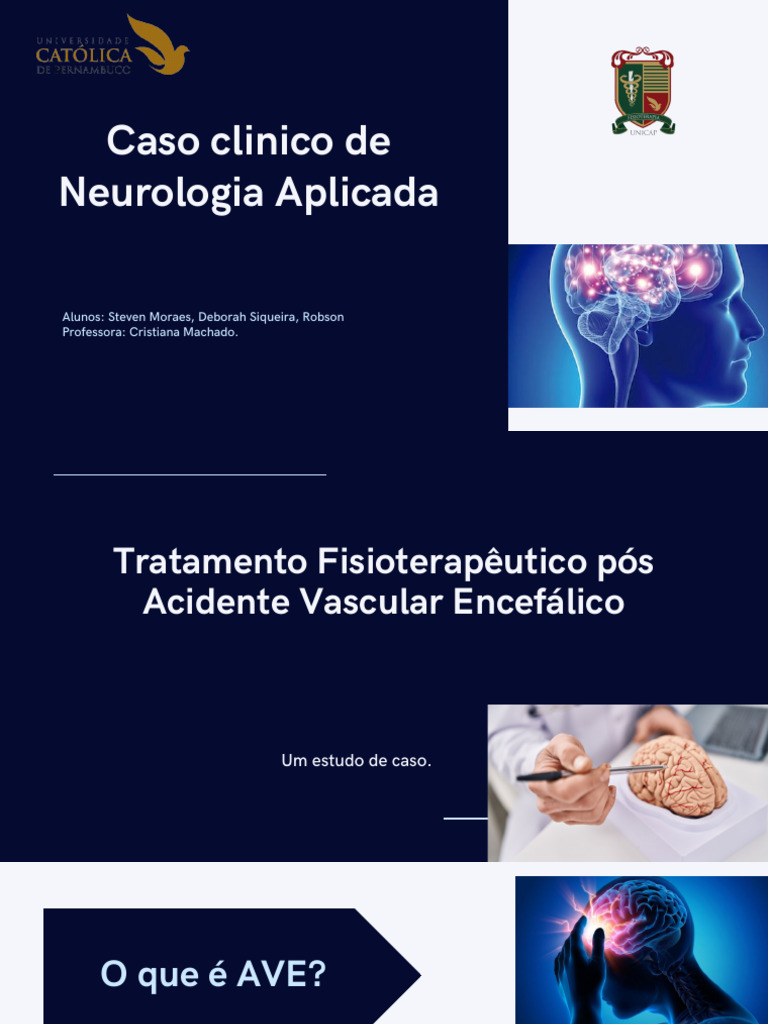 Estudo de Caso (Robson, Steven Déborah) | PDF | AVC | Medicina Clínica