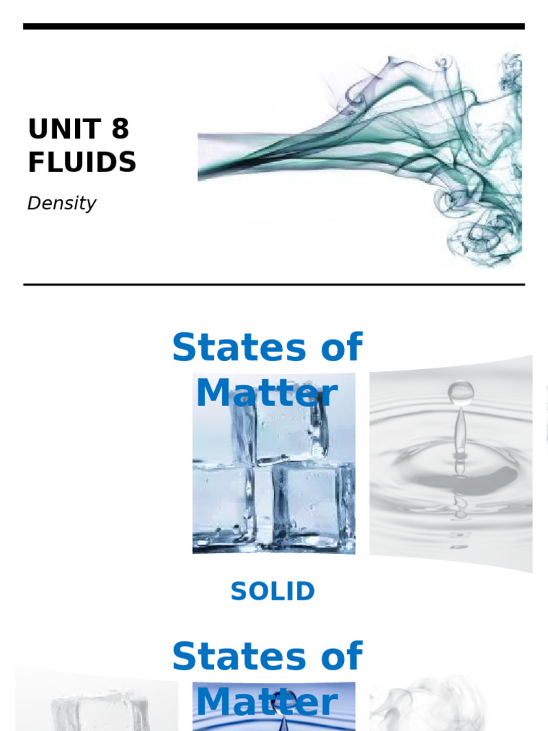 Understanding Fluids and Density | PDF