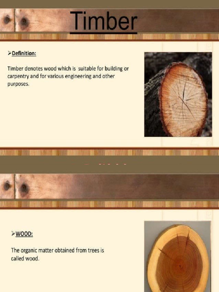 Timber | PDF