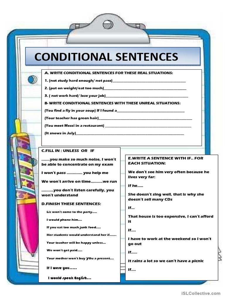 Conditional Sentences | PDF