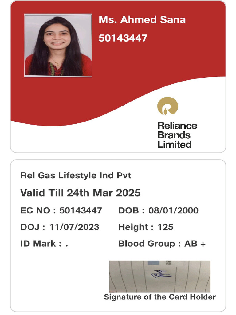 Sana Reliance PDF | PDF