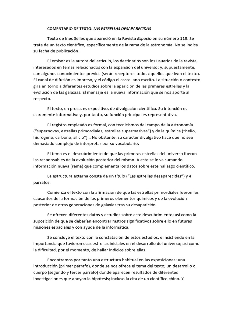 Estrellas primordiales y su impacto | PDF | Universo | Estrellas