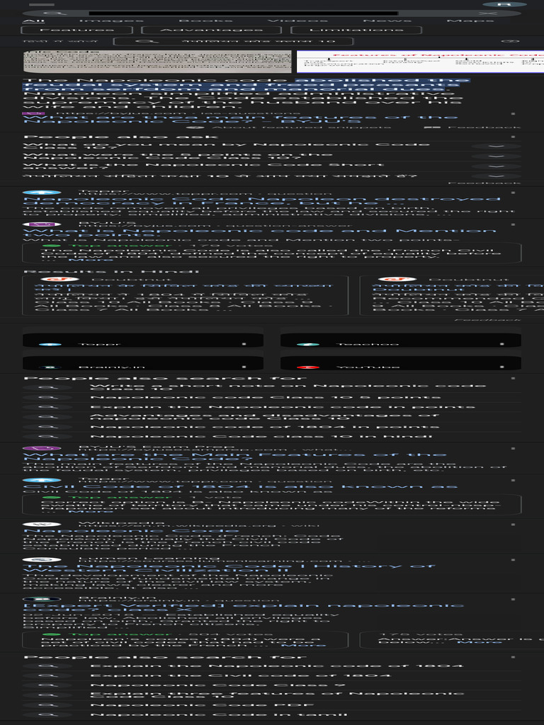 Napoleonic Code Class 10 - Google Search | PDF | Civil Law (Legal ...