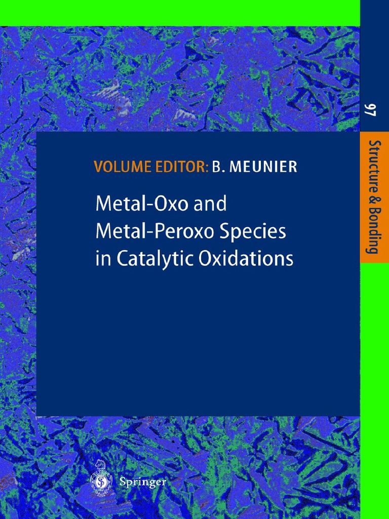 Metal-Oxo and Metal-Peroxo Species in Catalytic Oxidations | PDF ...