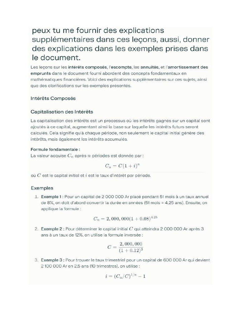 EXPLICATIONS Math Fi | PDF