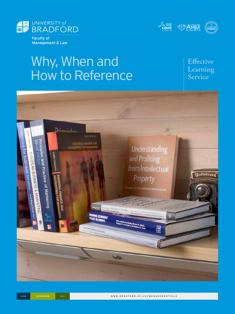 14 Why, When And How To Reference | PDF | Citation | Financial Times