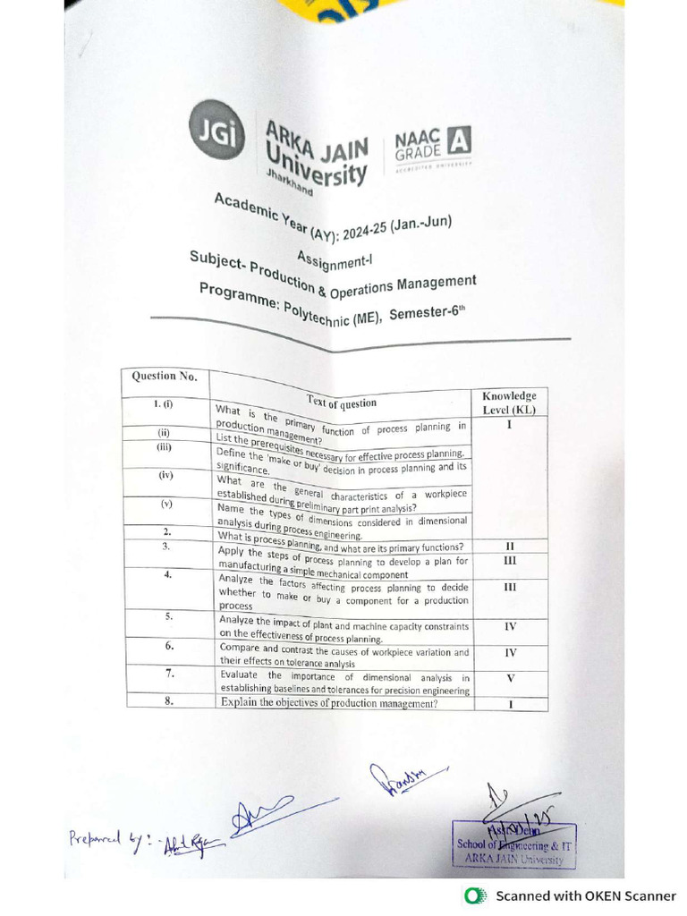 Assignment 2 POM | PDF
