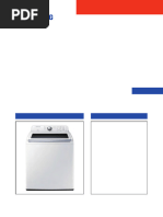Ge Washer Fault Codes | PDF | Washing Machine | Electrical Engineering