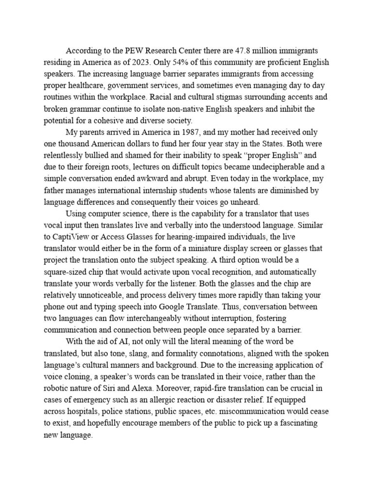 How Would You Use Computer Science To Address A Social Inequity You ...