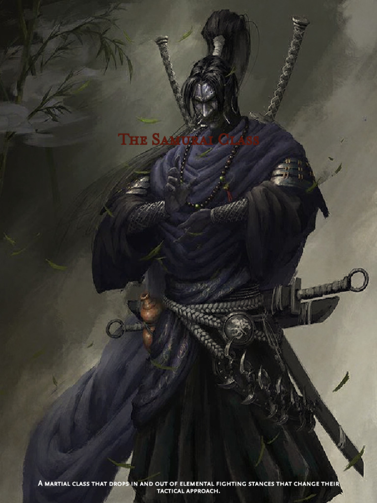 Samurai Class: Mastering Elemental Combat | PDF