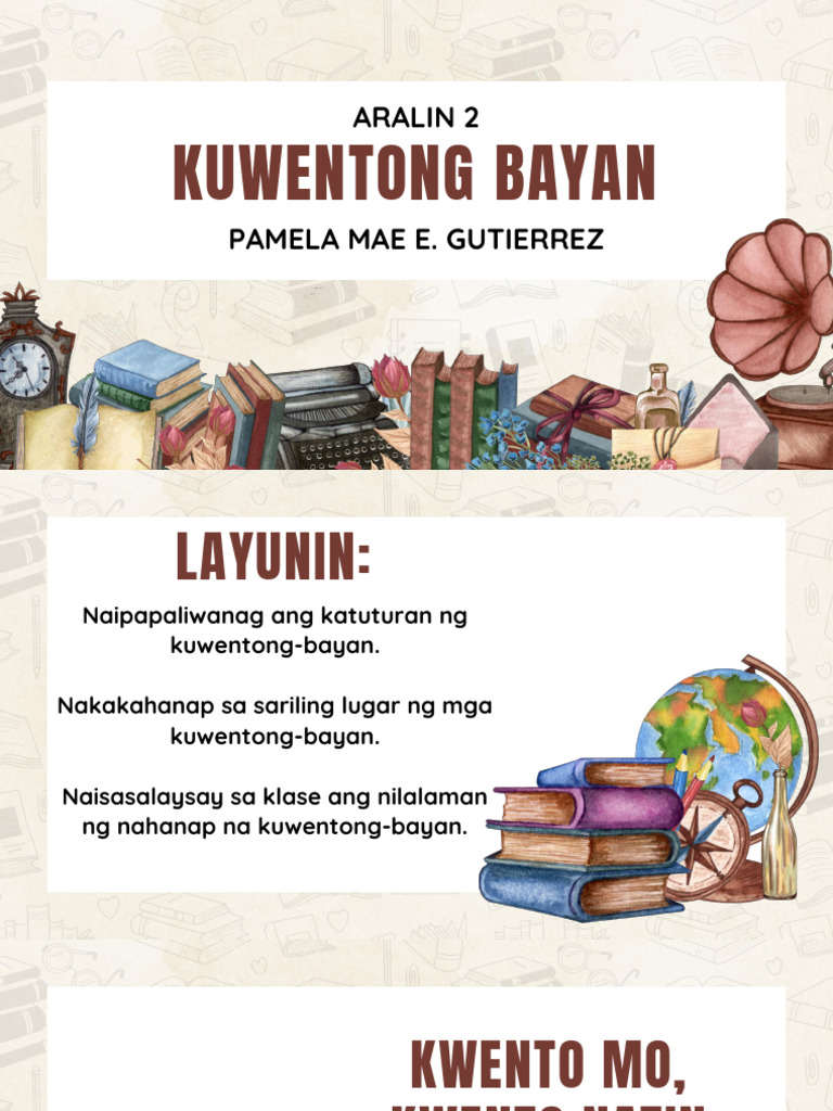 Kuwentong Bayan 1 | PDF