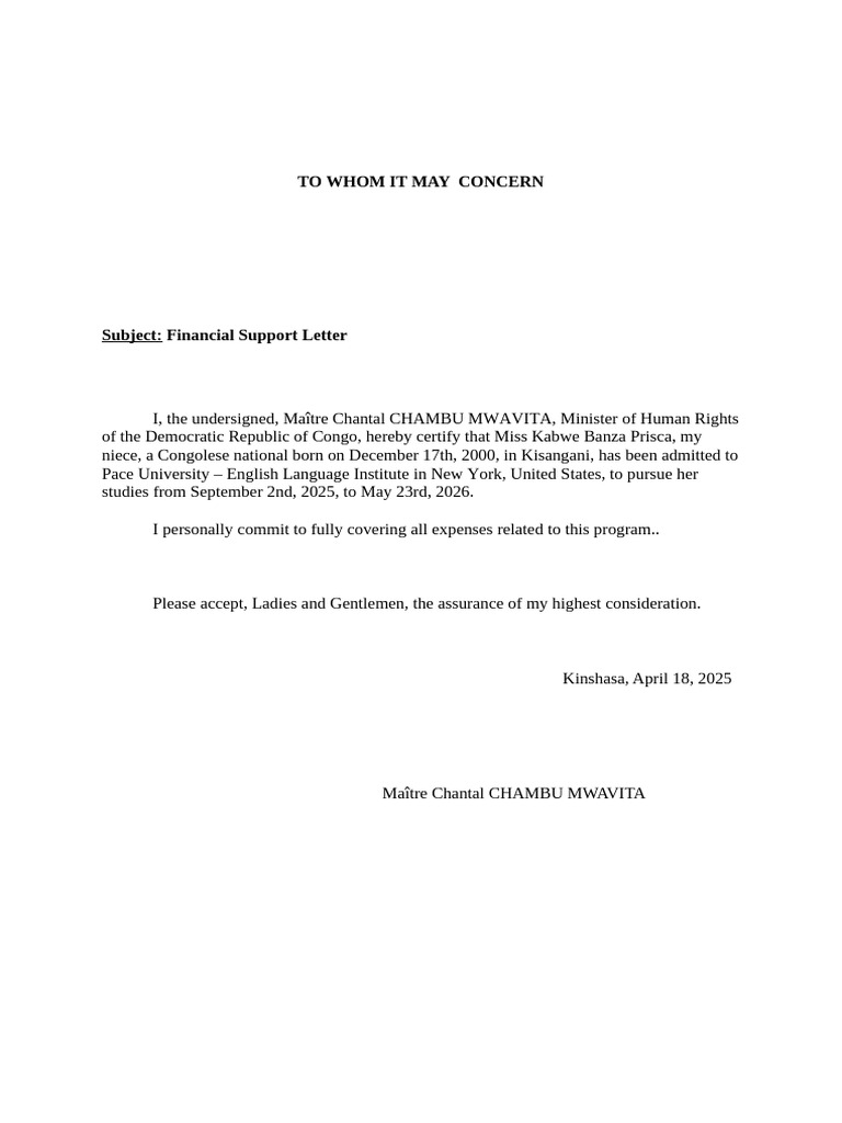 English Letter | PDF