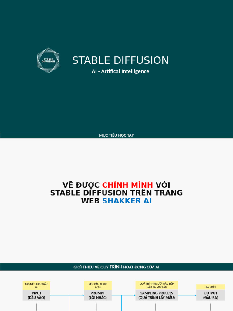 Bài Giảng Stable Diffusion | PDF