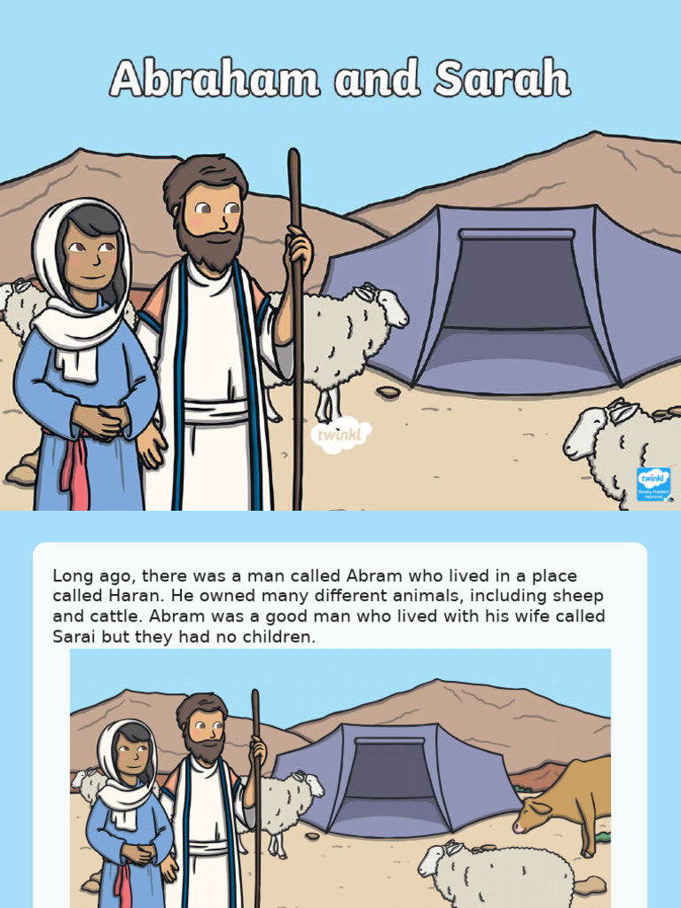 T Re 329 Abraham and Sarah Bible Story Powerpoint Ver 5 | PDF